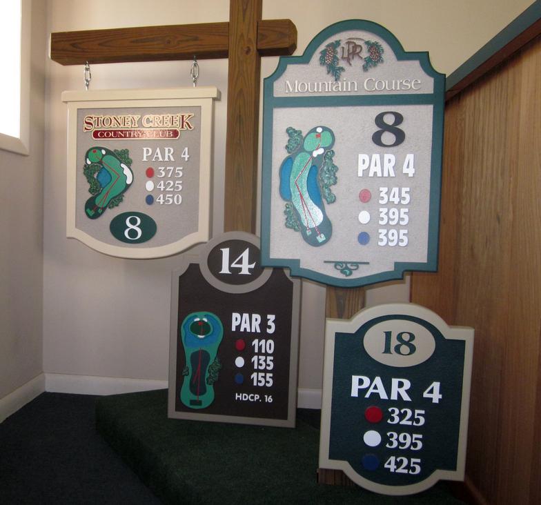 Golf Signs
